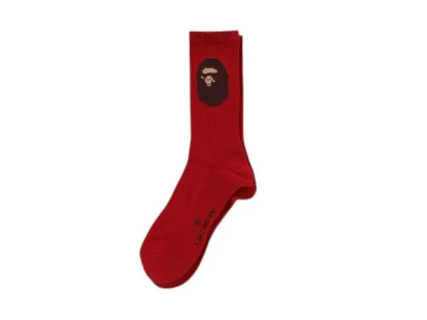A BATHING APE Ape Head Socks