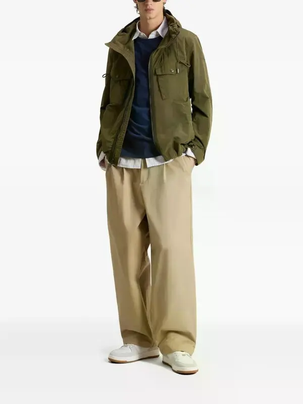 Woolrich Nylon Poly Hooded Jacket