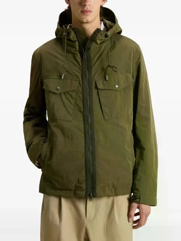 Woolrich Nylon Poly Hooded Jacket