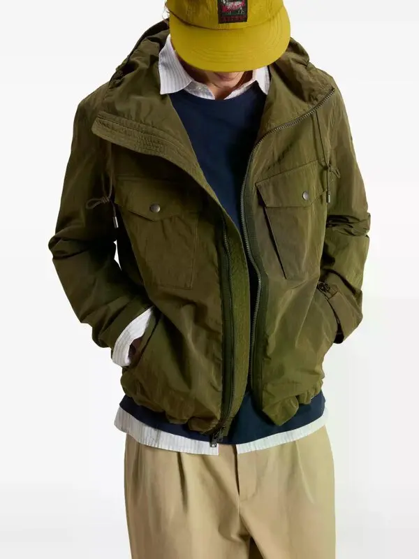 Woolrich Nylon Poly Hooded Jacket