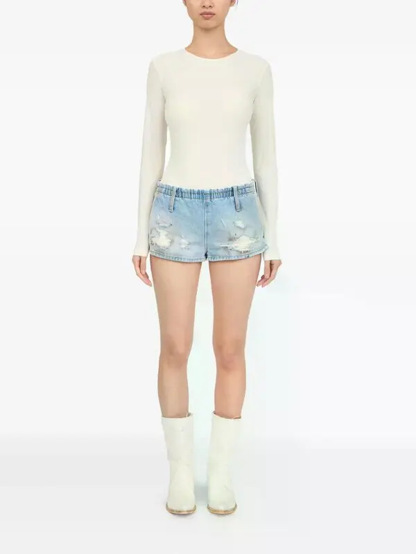 MAISON MARGIELA Denim Shorts - Blue