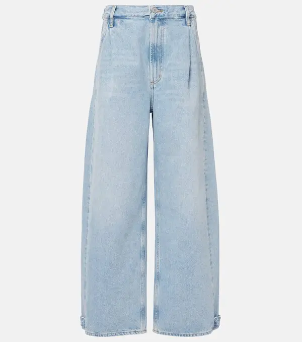 AGOLDE Darsha Mid-rise Barrel-leg Jeans