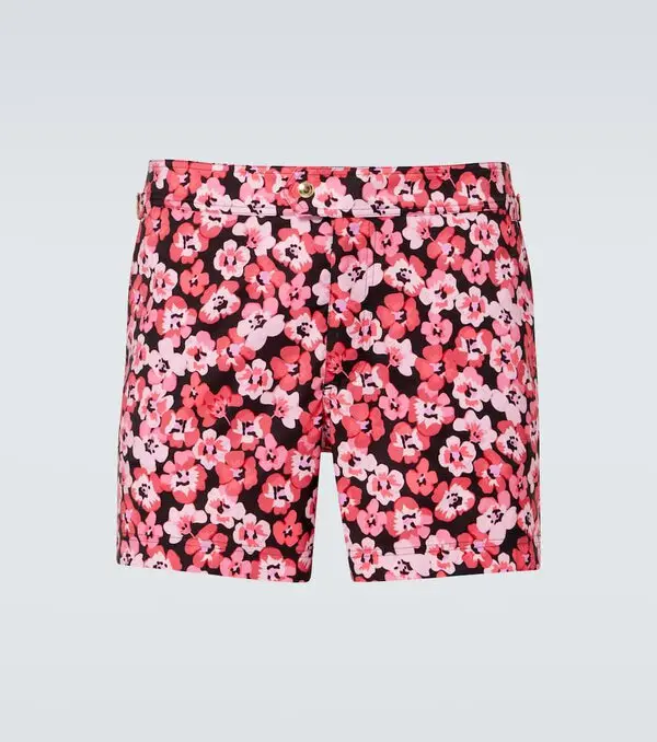 TOM FORD Floral Swim Trunks - Multicoloured