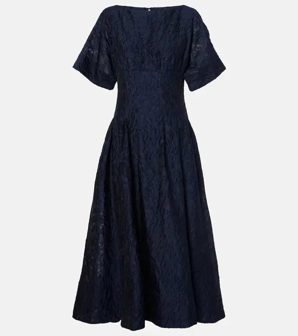 Simkhai Rosalie Jacquard Midi Dress