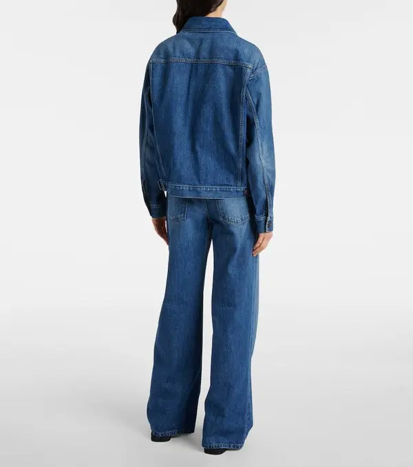THE ROW Sebilia Denim Trucker Jacket