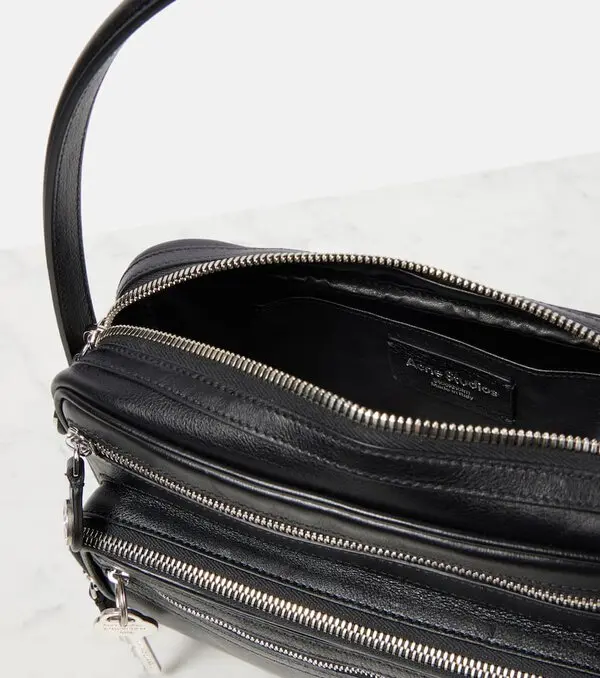 Acne Studios Leather Shoulder Bag - Black