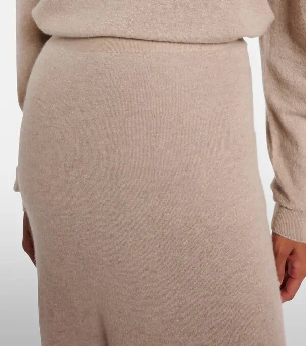 THE ROW Jovan Cashmere Maxi Skirt
