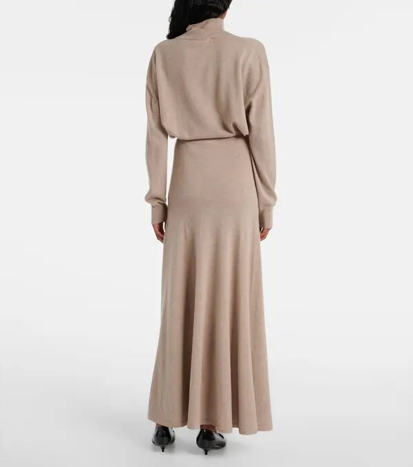 THE ROW Jovan Cashmere Maxi Skirt