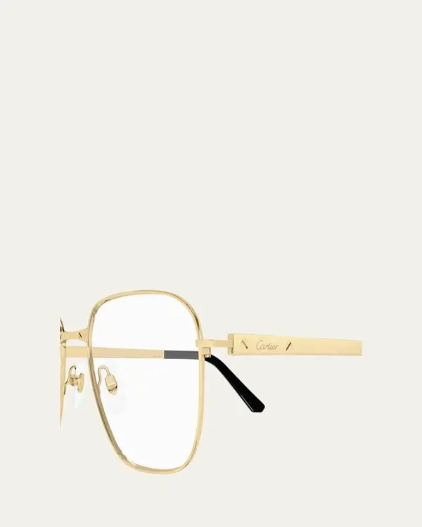 Cartier Titanium Rectangle Eyeglasses