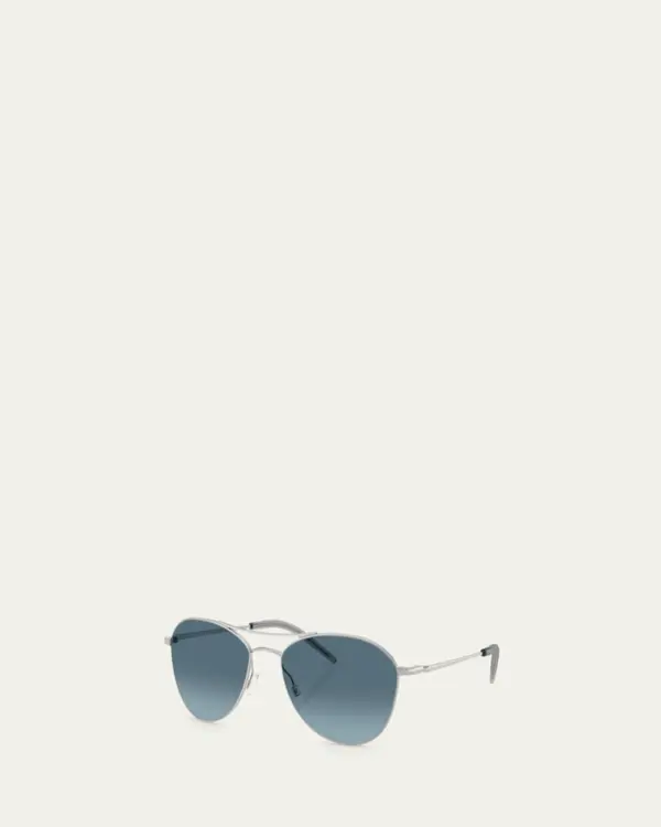 Oliver Spencer Aviator Sunglasses