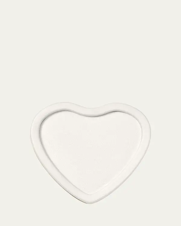 Aerin Piero Leather Heart Tray