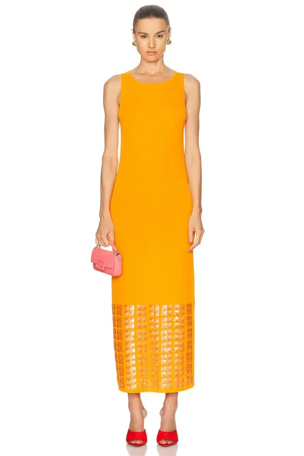 ZANKOV Tosca Knit Midi Dress