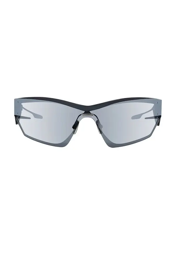 Givenchy Giv Cut Sunglasses - Shiny Palladium & Smoke Mirror