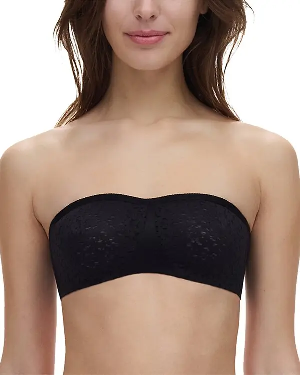 Chantelle Norah Lace Strapless Bra - Black