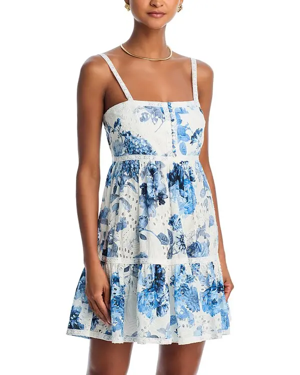 Alice + Olivia Fallon Babydoll Dress