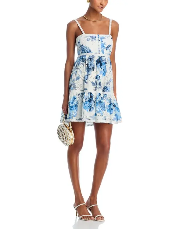 Alice + Olivia Fallon Babydoll Dress