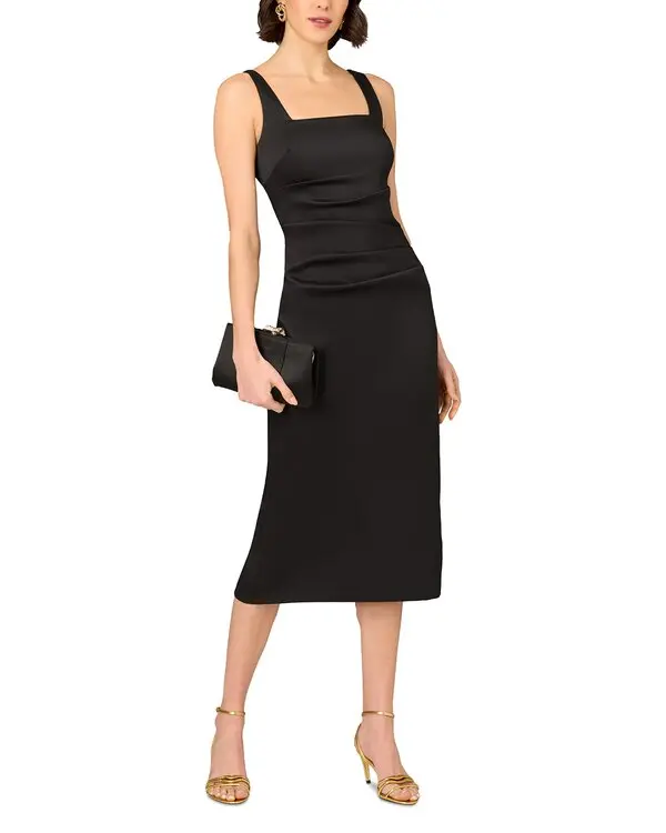 aidan mattox black cocktail dress Aidan Mattox - Sleeveless Embellished Evening Dress