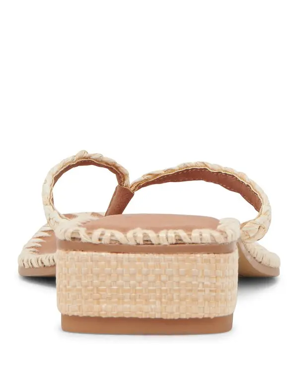Dolce Vita Barty Thong Sandals - Light Natural