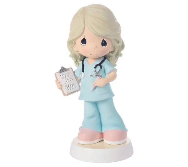 PRECIOUS MOMENTS Superhero In Scrubs Figurine - One-color