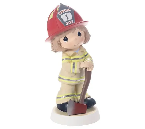 PRECIOUS MOMENTS Courage Under Fire Figurine