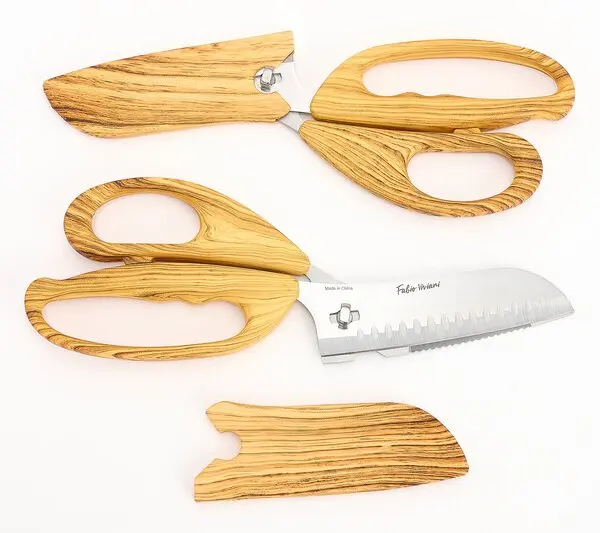 FABIO VIVIANI Multi-function Kitchen Shears W/ Sheath