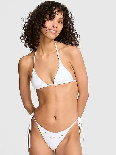 Pink By Frankies Bikinis Reign Bikini Top - White,ivory