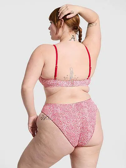 Pink By Frankies Bikinis Golden Hour Cheeky Bikini Bottom - Print