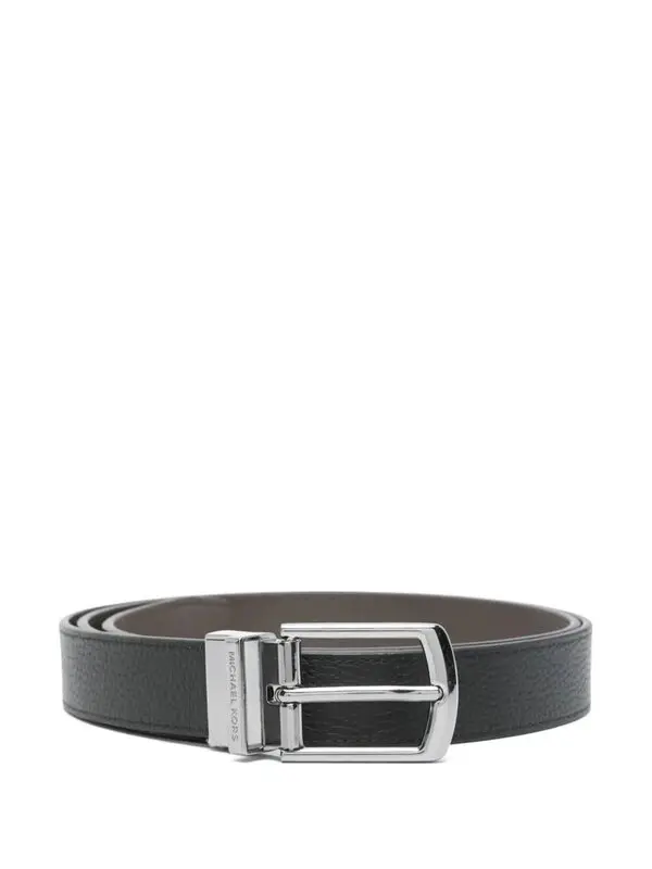 Michael Kors 31mm Leather Belt - Black