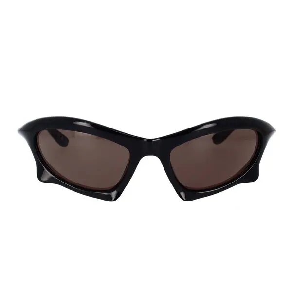 Balenciaga Geometric Injected Sunglasses - Black