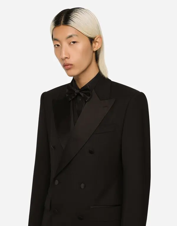 Dolce & Gabbana Three-piece Sicilia-fit Suit In Stretch Wool