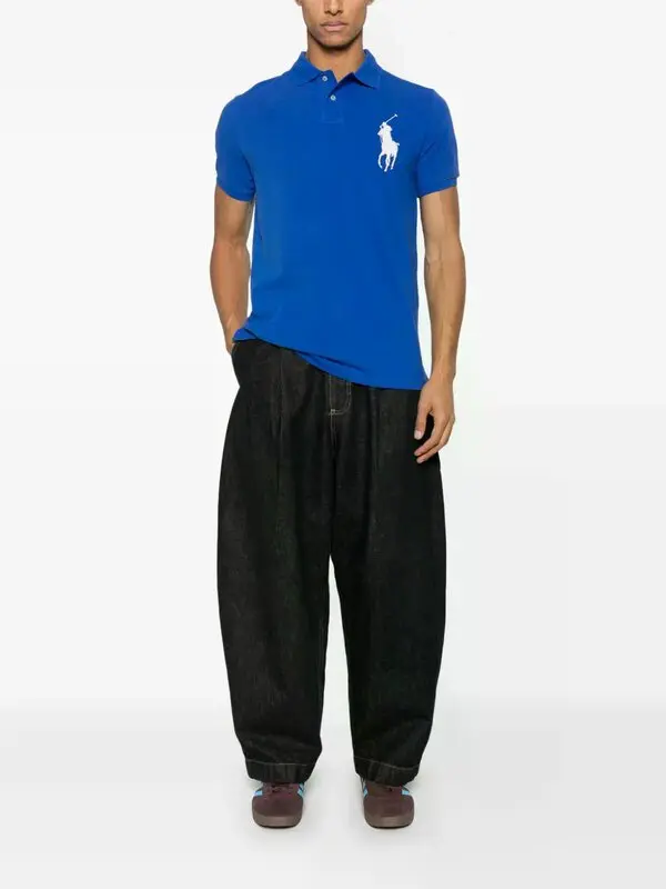 Polo Ralph Lauren Polo Pony-embroidered Polo Shirt - Blue