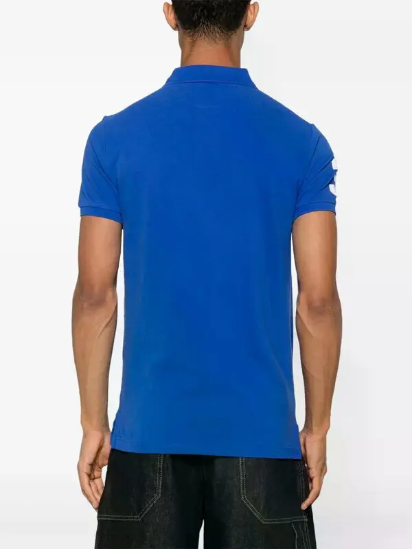 Polo Ralph Lauren Polo Pony-embroidered Polo Shirt - Blue