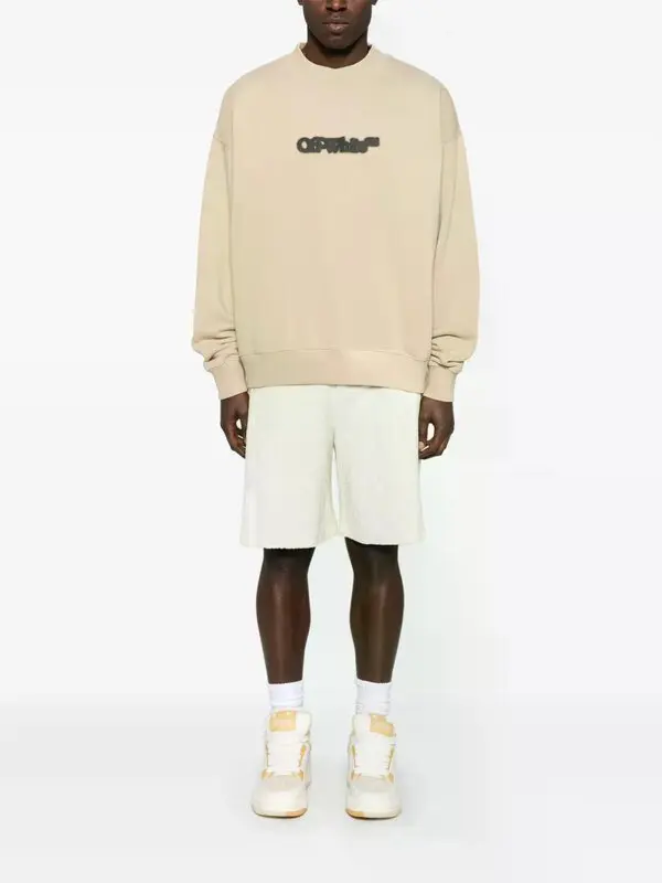 Off-White Spray Arrow Sweatshirt - Neutrals