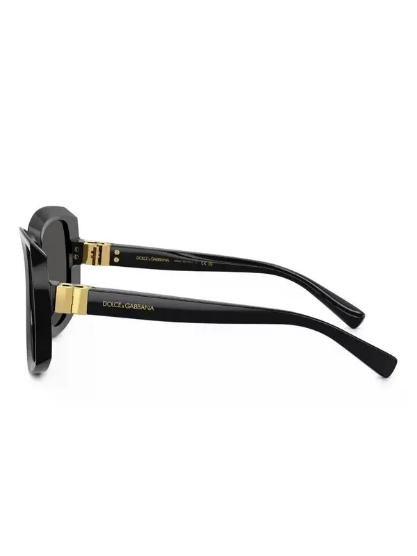Dolce & Gabbana Oversized Sunglasses - Black