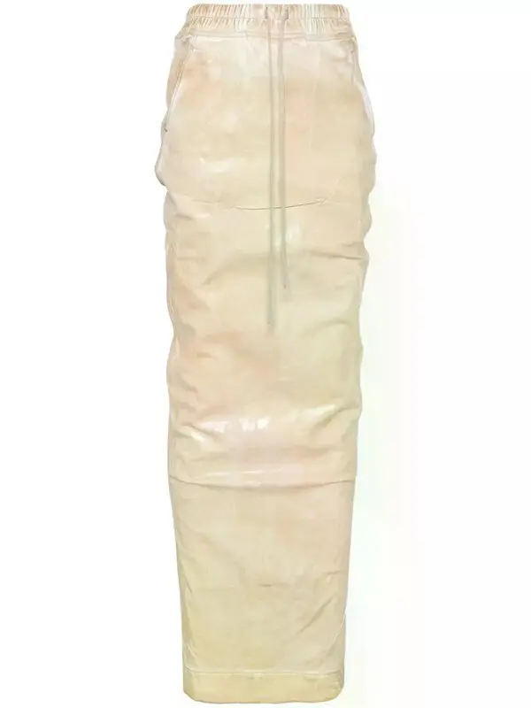 Rick Owens Pillar Maxi Skirt - Neutrals