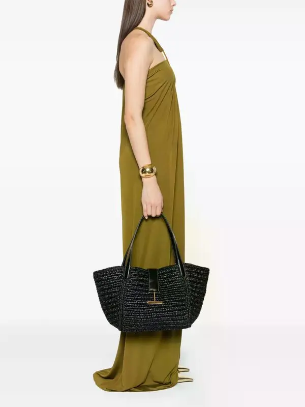 TOM FORD Raffia Shoulder Bag