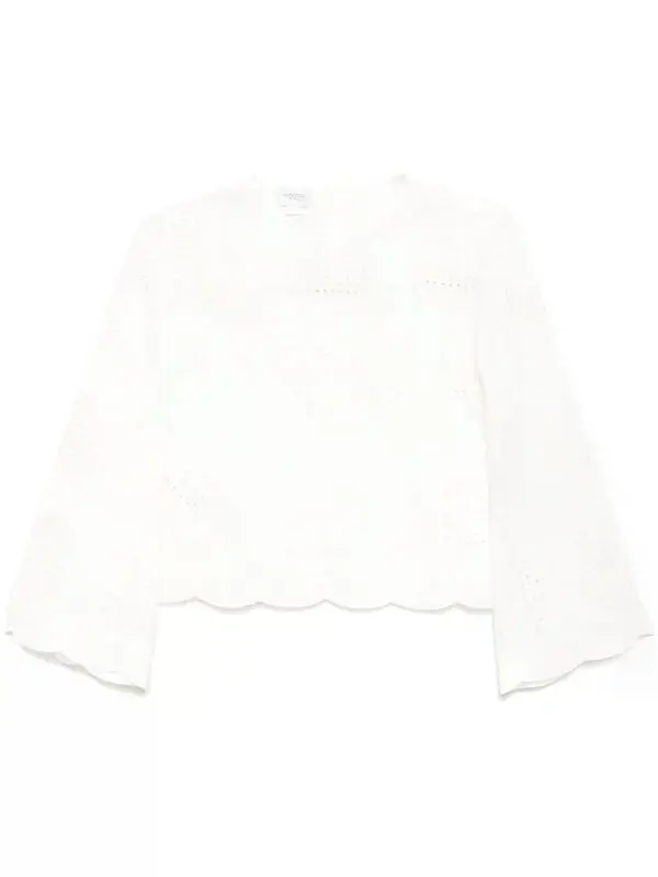 Giambattista Valli Round-neck Top