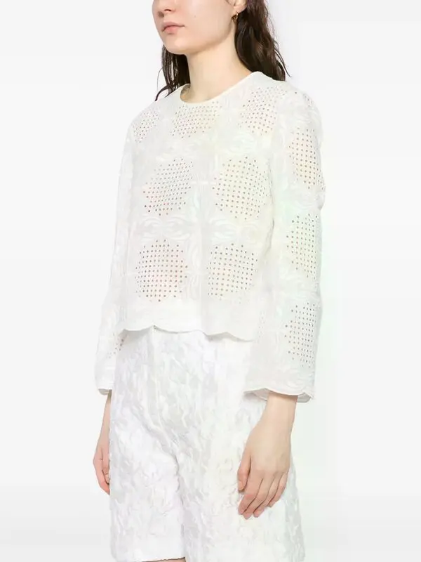 Giambattista Valli Round-neck Top