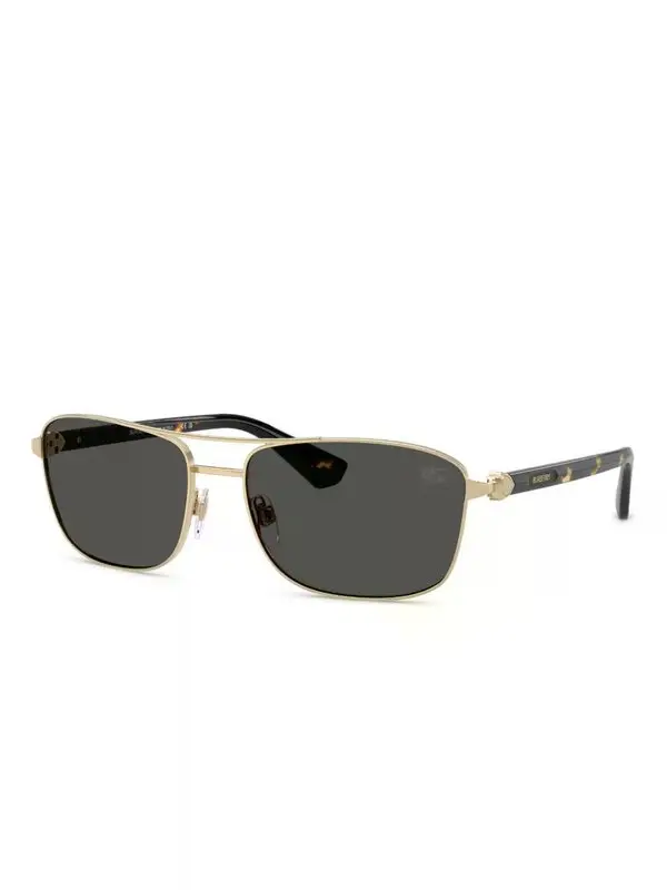 Burberry Rectangle-frame Sunglasses - Gold