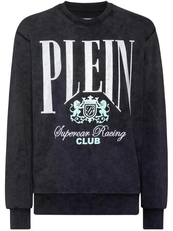 Philipp Plein Supercar Racing Club Sweatshirt - Black