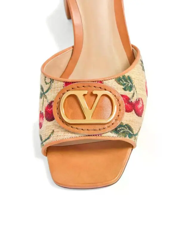 Valentino Garavani Vlogo Signature Cherryfic Sandals