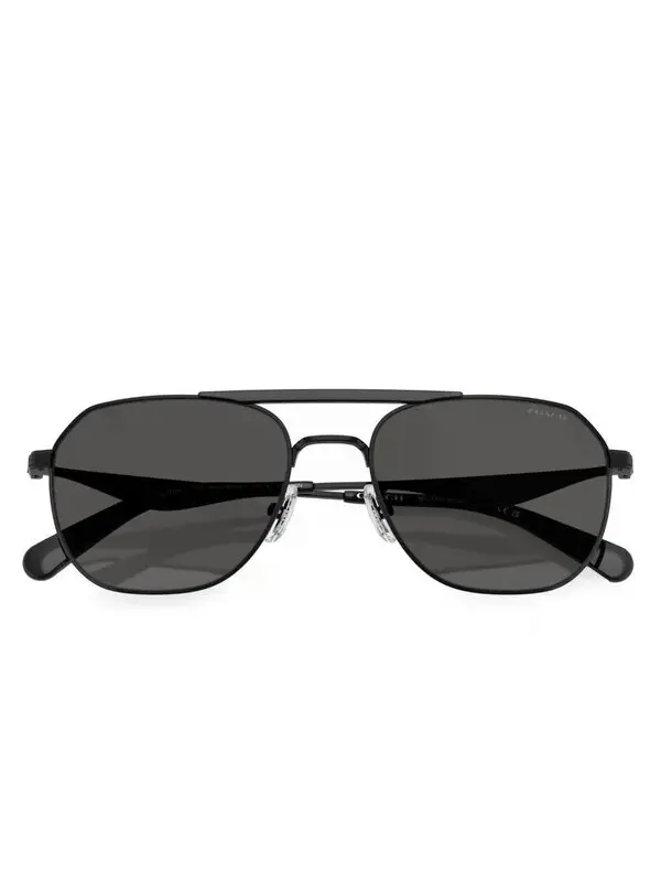 COACH Pilot-frame Sunglasses - Black