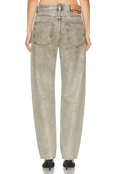 DIESEL® Mid Rise Straight Leg Jeans