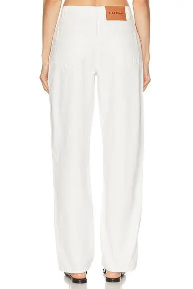 Matteau Relaxed Wide Leg Jeans