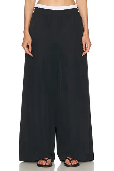 Simkhai Olly Double Waistband Pant