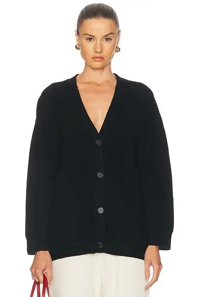 Jenni Kayne Cashmere Cocoon Cardigan - Black