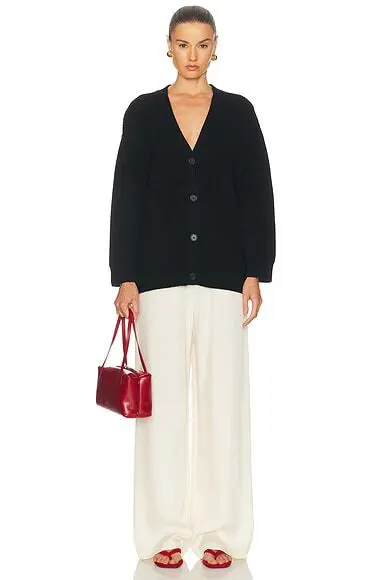 Jenni Kayne Cashmere Cocoon Cardigan - Black