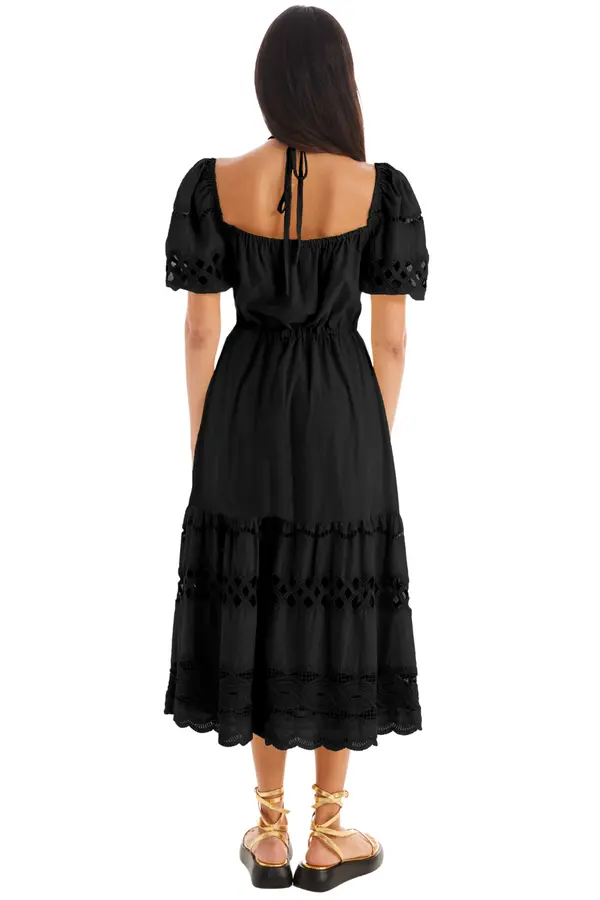 ALLISON NEW YORK Emilia Midi Dress