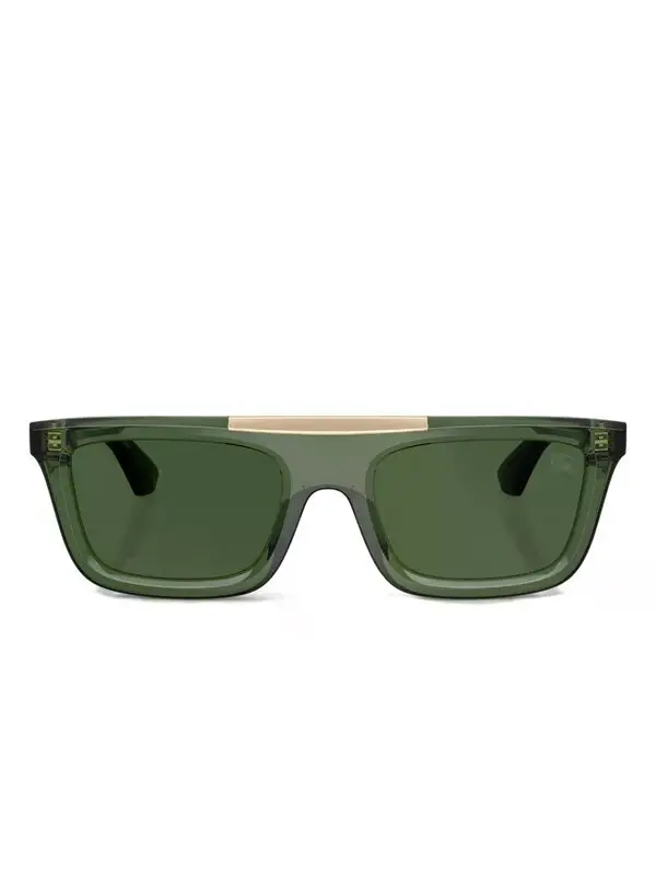 Burberry Rectangle-frame Sunglasses - Green
