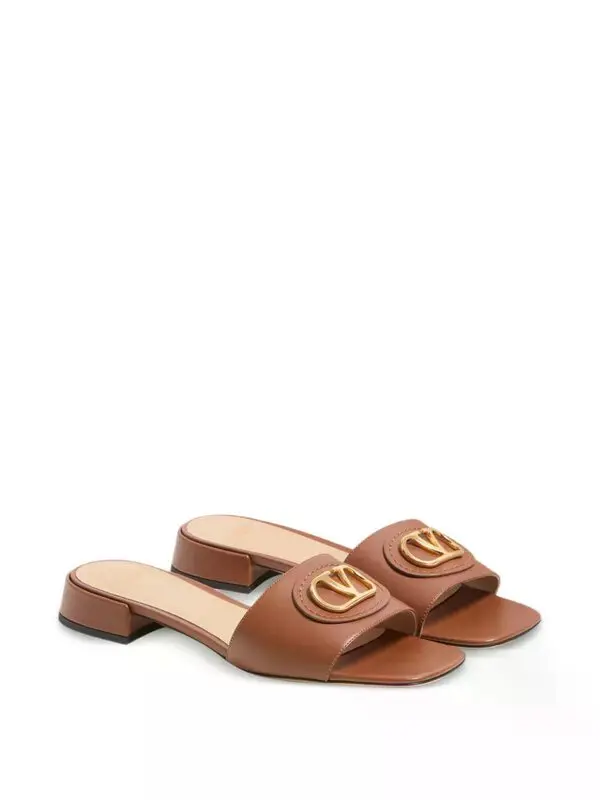Valentino Garavani Vlogo Signature Slide Sandal 20mm